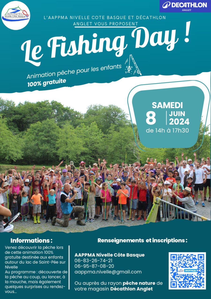 Fishing Day 2024 - AAPPMA Nivelle Côte Basque Fishing Day 2024 - AAPPMA Nivelle Côte Basque